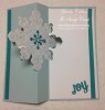 Snowflake Flip Card - The Stamp Camp