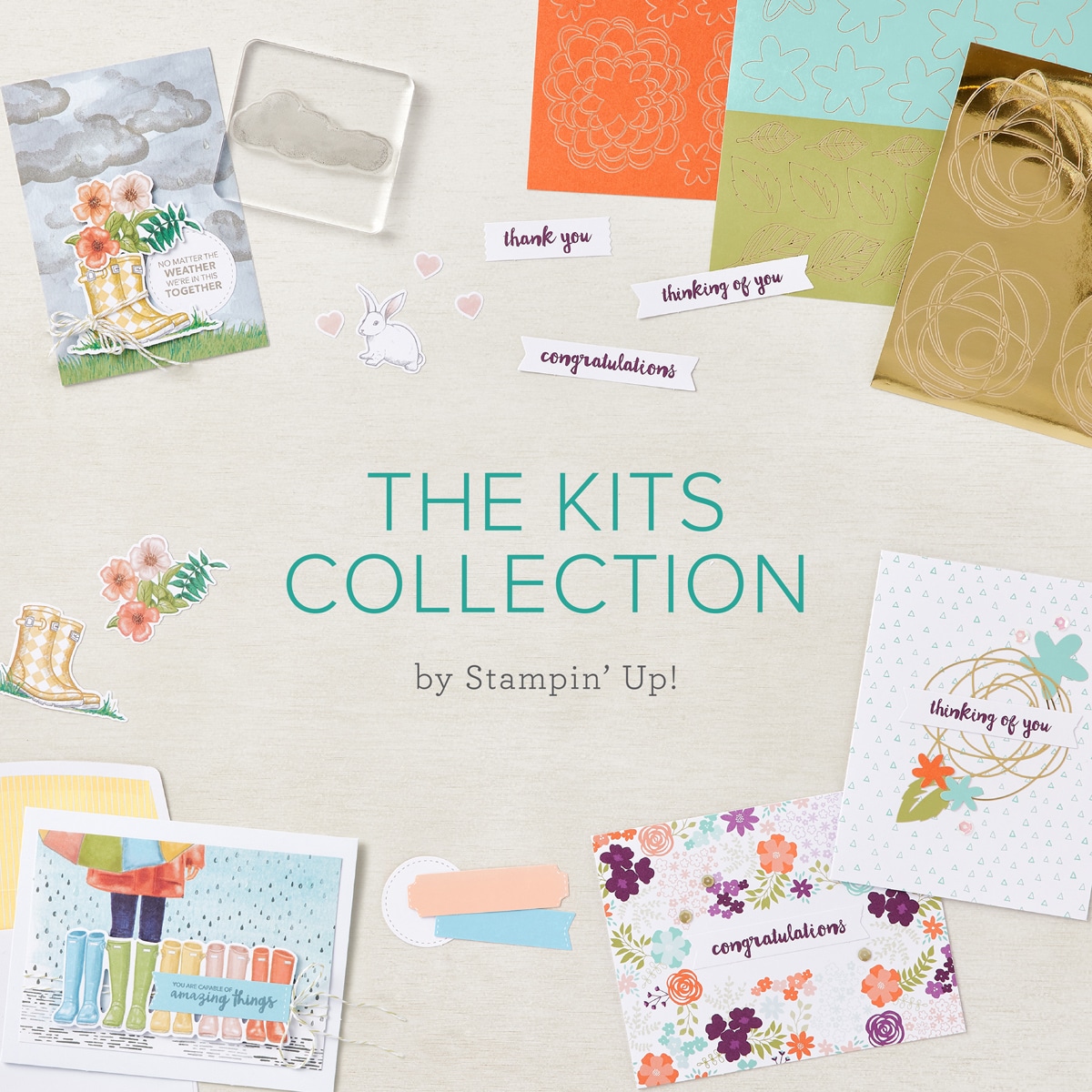 Stampin' Up! Happy to Announce New All-Inclusive Card Kits - The Stamp Camp
