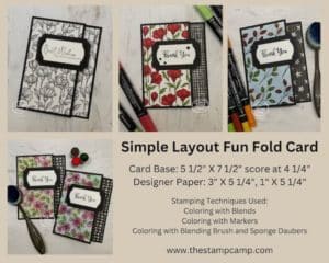 How To Create Fun Fold Cards From Simple To WOW! - The Stamp Camp