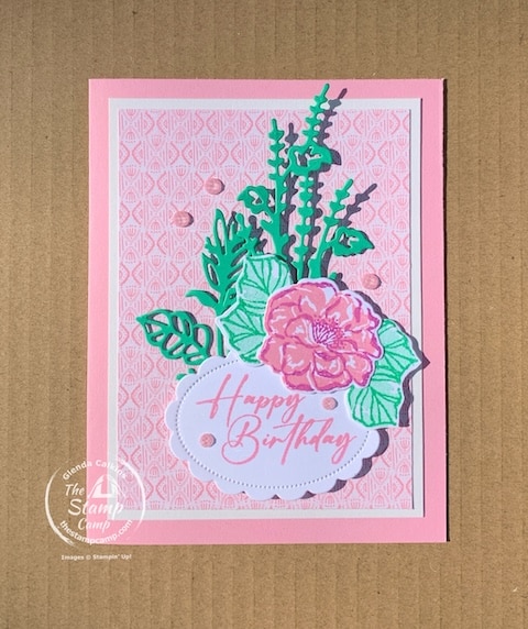 In Color Handmade Cards With Flowers of Beauty Bundle - The Stamp Camp