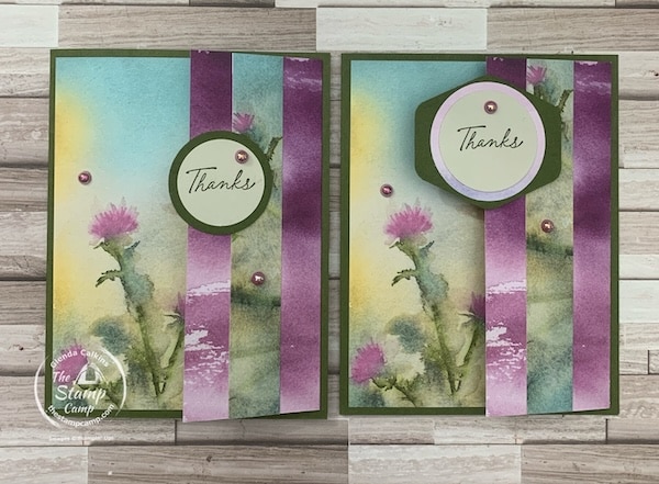 A Creative Fun Fold Card With Thoughtful Journey Paper - The Stamp Camp