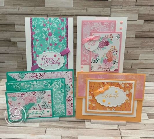 August Card Kit of the Month Features Unbounded Beauty - The Stamp Camp