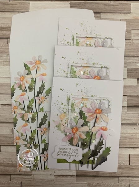 July Painted Petals Paper Pumpkin Kit Simply Beautiful - The Stamp Camp