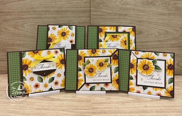 September Card Kit of the Month Featuring Floral Impressions