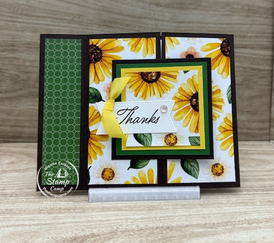 Five Creative One Sheet Wonder Card Techniques Using Floral Impressions