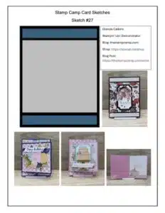 Card Sketches - The Stamp Camp