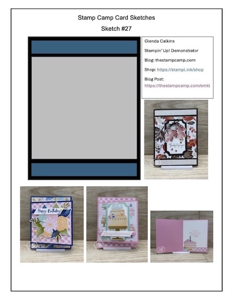 Quick and Easy Card Sketch Ideas for Every Occasion - The Stamp Camp