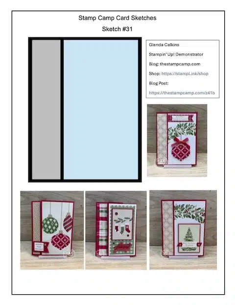 Quick and Easy Card Sketch Ideas with Creative, Printable Card Sketches