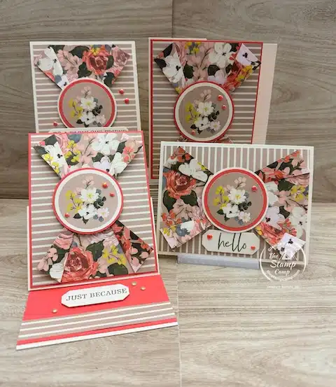 Creative One Sheet Card Ideas Made Simple from The Stamp Camp