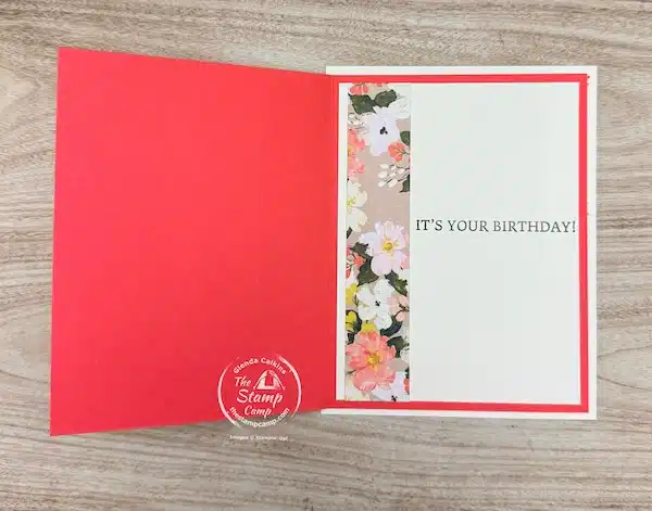 Simple One Sheet Card Designs with Designer Series Paper