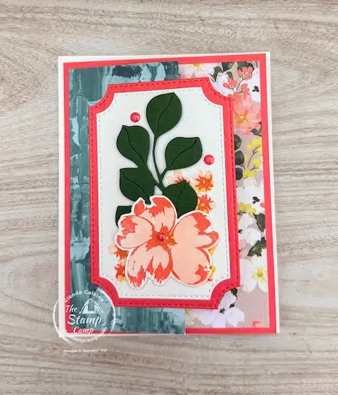 Simple One Sheet Card Designs with Designer Series Paper